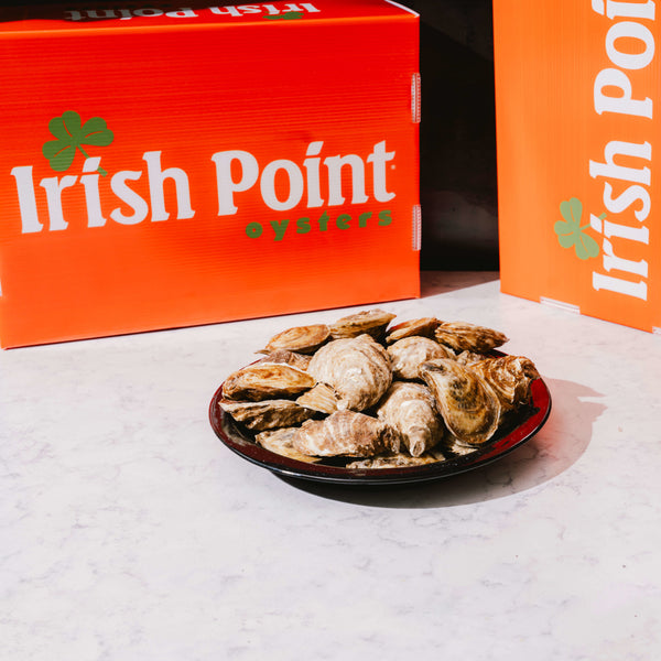 Irish Point Oysters – Raspberry Point Oyster Co.